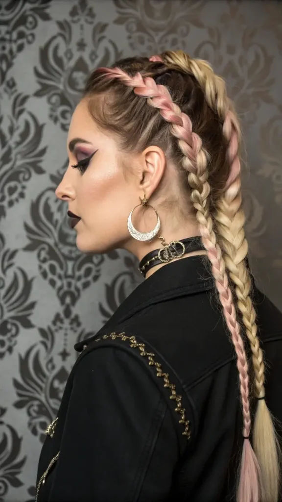 Neapolitan Braids with 4/30 Blends | Looking Nice on Me