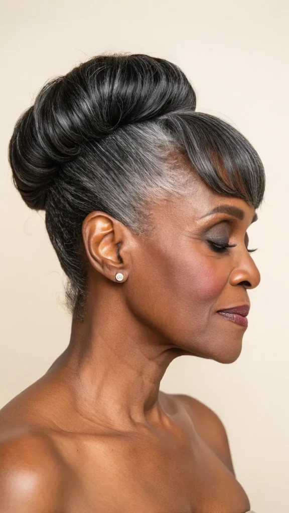 French Roll Hairstyle For Black Women | Looking Nice ON ME