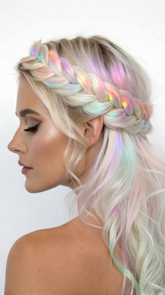 26 Gorgeous Holographic Hair Ideas | Looking Nice On Me